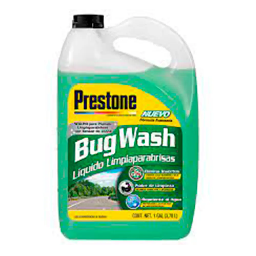 Liquido Limpiaparabrisas Bug Wash Prestone 3.785L - Refaccionaria REFAmigo
