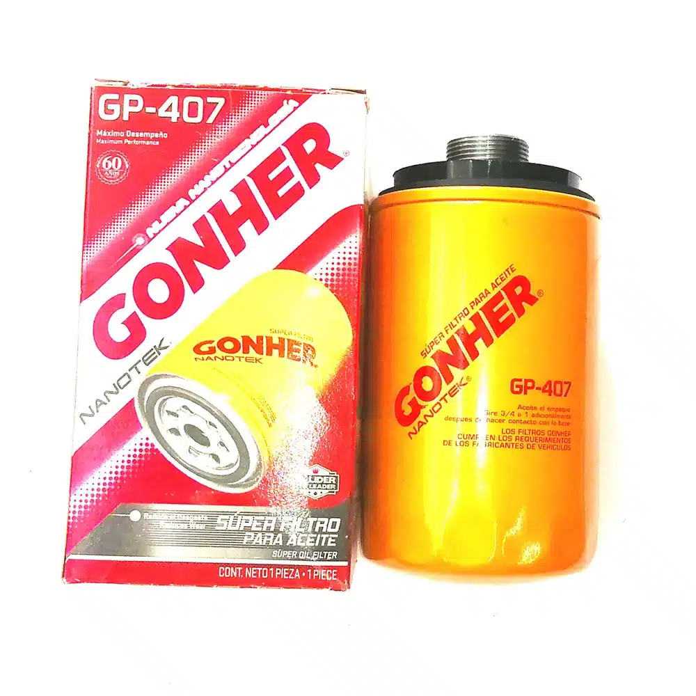 Filtro Aceite GP-407 Gonher - Refaccionaria REFAmigo